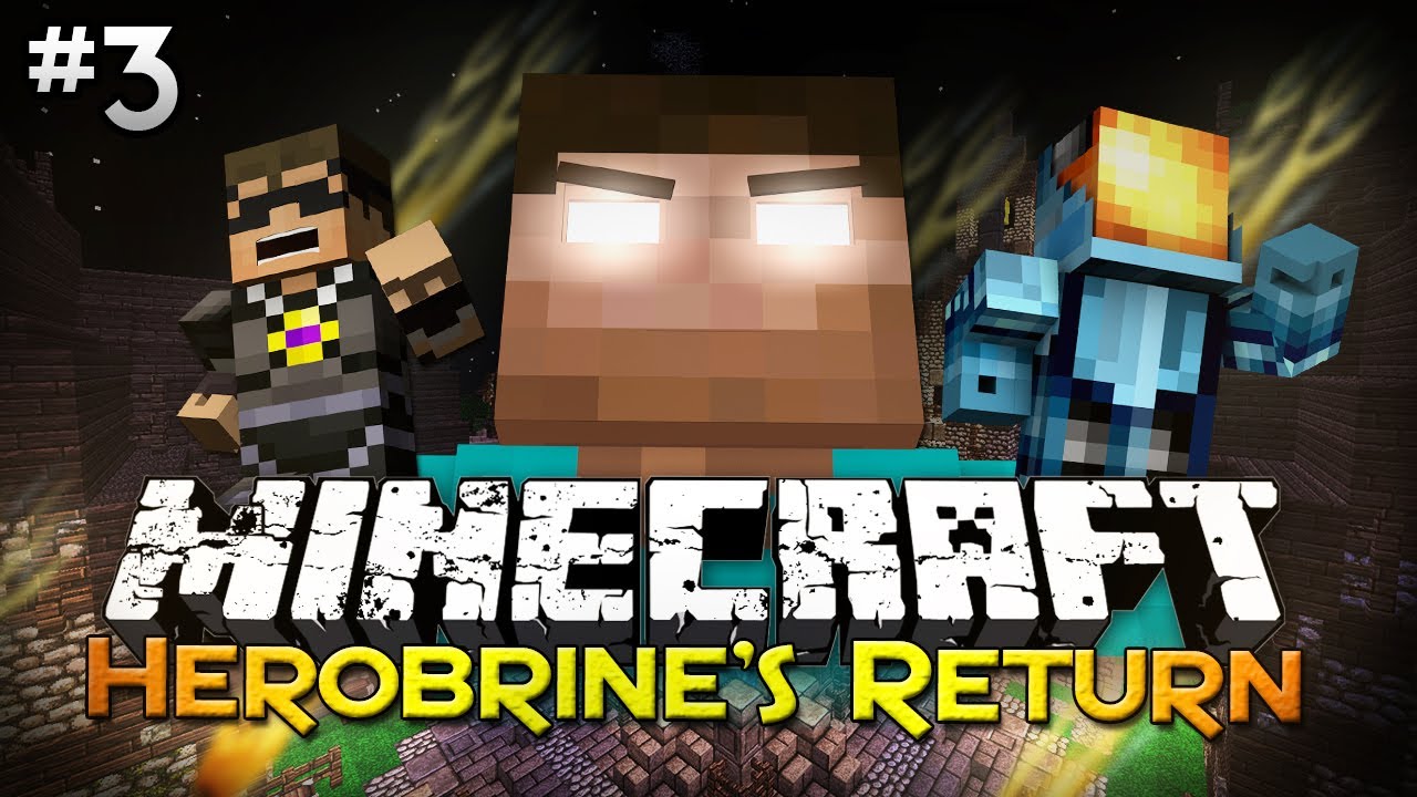 Minecraft: Herobrine's Return w/ SkyDoesMinecraft - Part 3 - YouTube