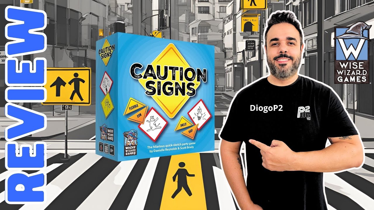 Caution Signs Board Game | Review - YouTube