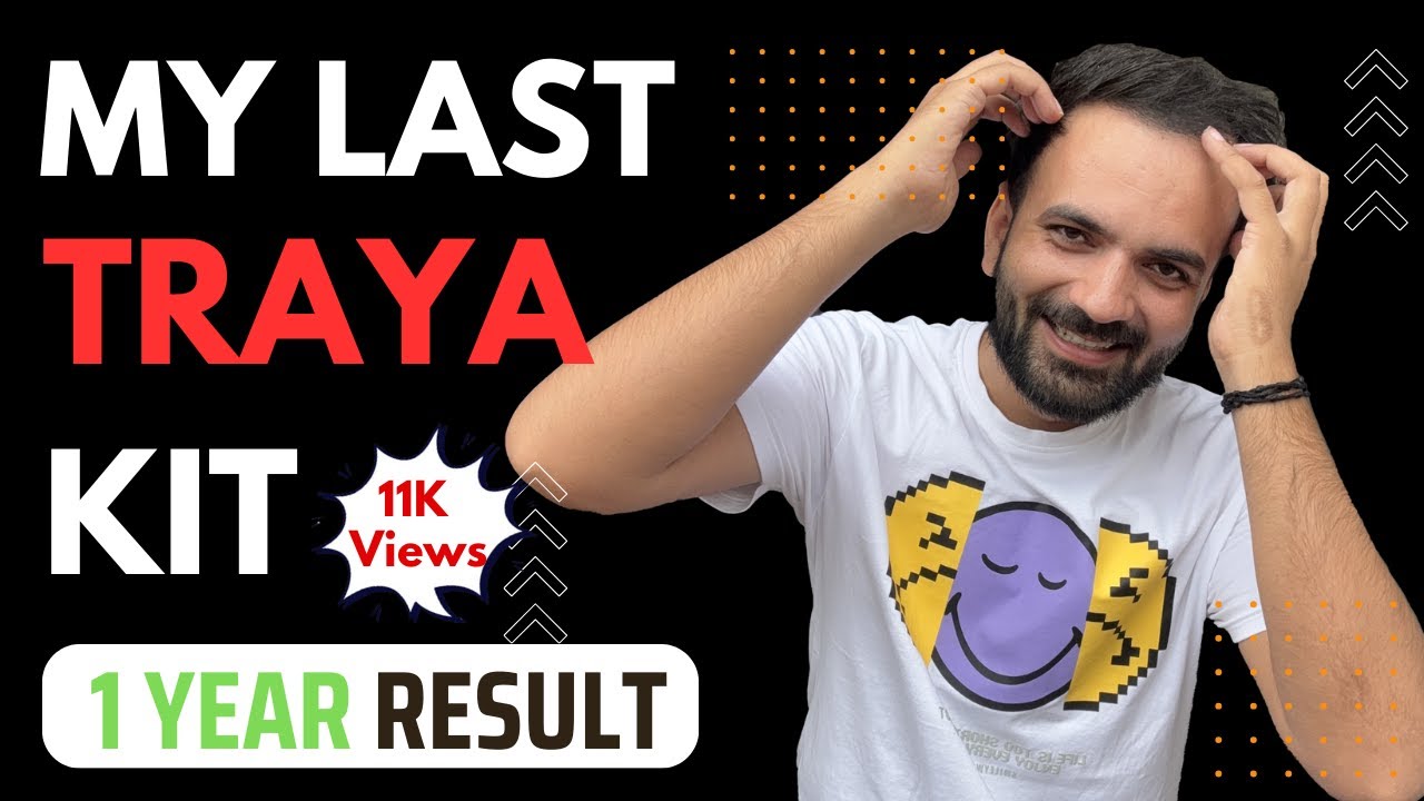 Taraya hair genuine review 1 year 🥹 | hair loss | Traya result | hair ...