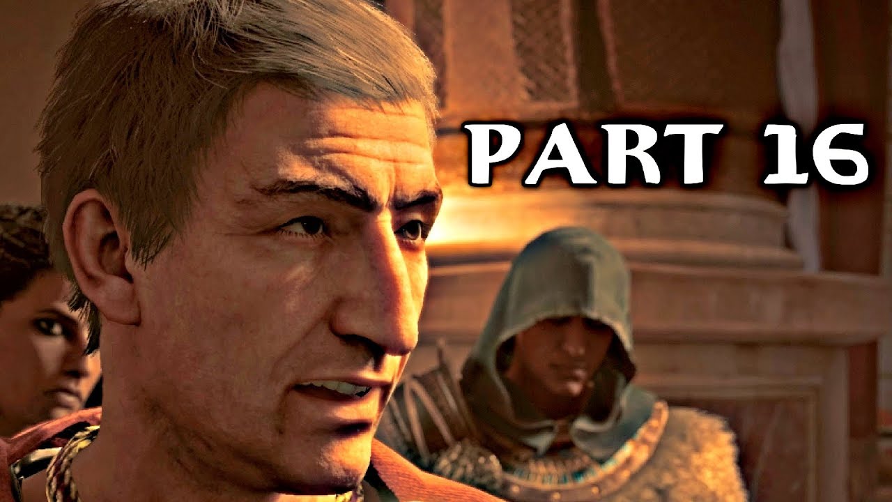 Assassin's Creed Origins Walkthrough Gameplay Part 16 - Caesar (AC ...