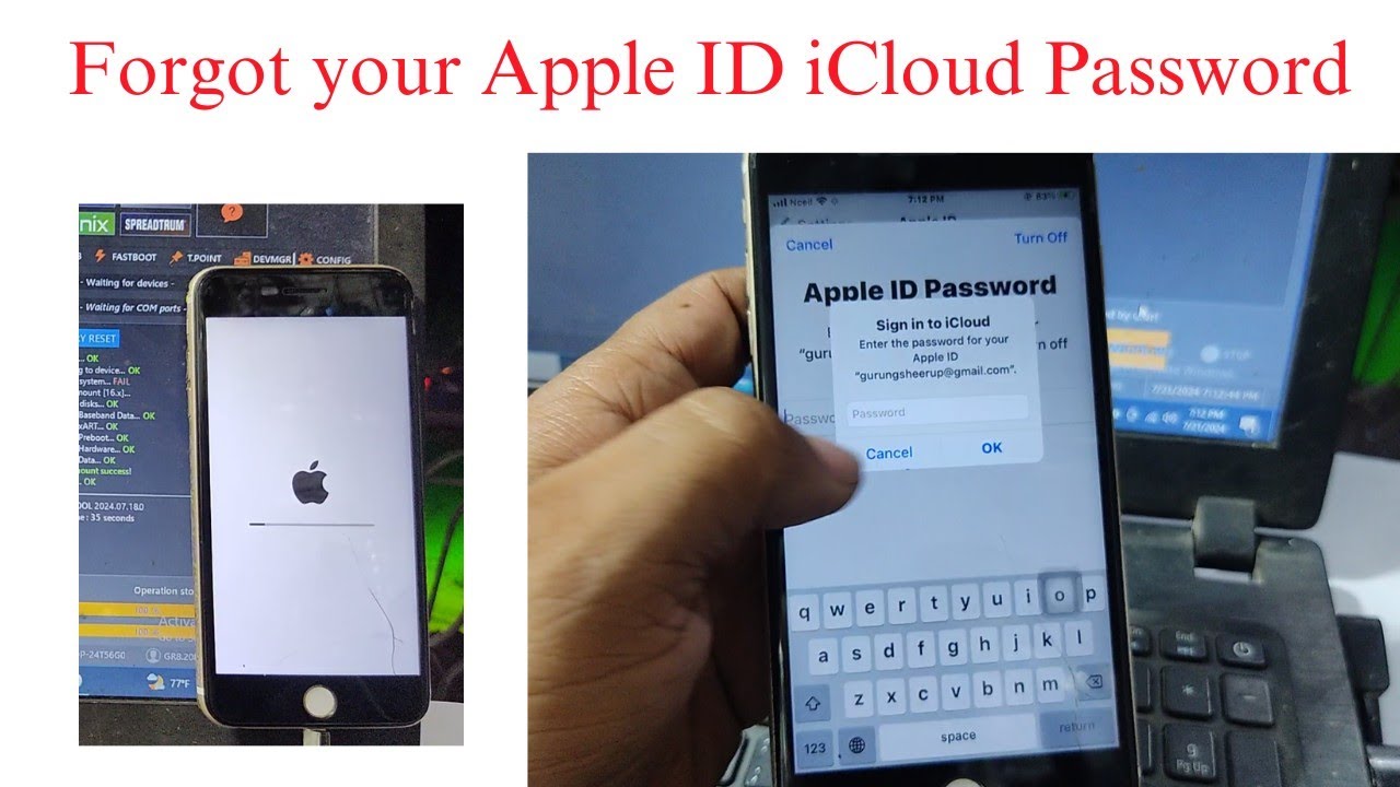 Forgot your Apple ID iCloud Password Fix By Unlock Tool How To Reset ...