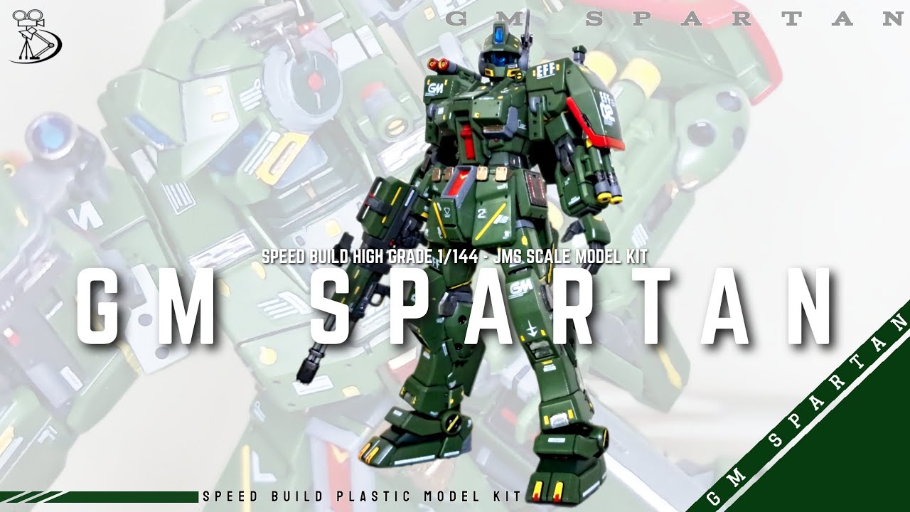 Speed Build | High Grade 1/144 GM Spartan | JMS - YouTube