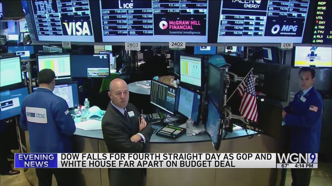 Stock market today: Wall Street sinks as stocks tumble worldwide - YouTube