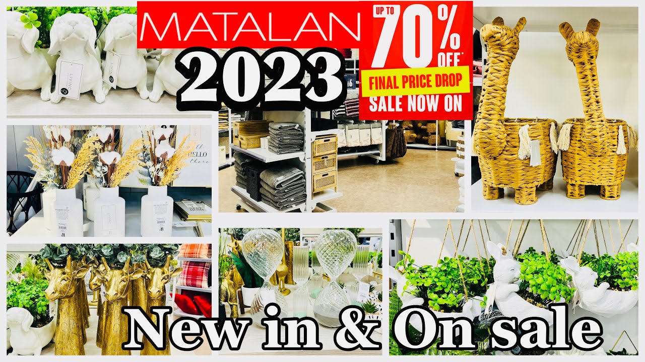 HUGE MATALAN SALE / 50% & 30% OFF ALMOST EVERYTHING! shop with me ...