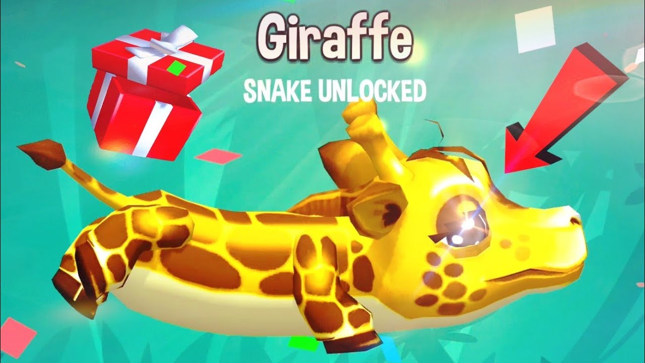 Snake Rivals - NEW GIRAFFE! THE CUTEST SNAKE EVER! Customization + Epic ...