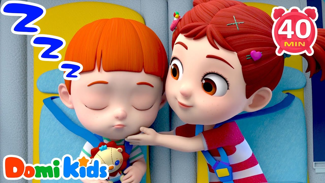 Are We There Yet? Baby's Asleep! | Sing & Play with Domi Kids | Fun ...