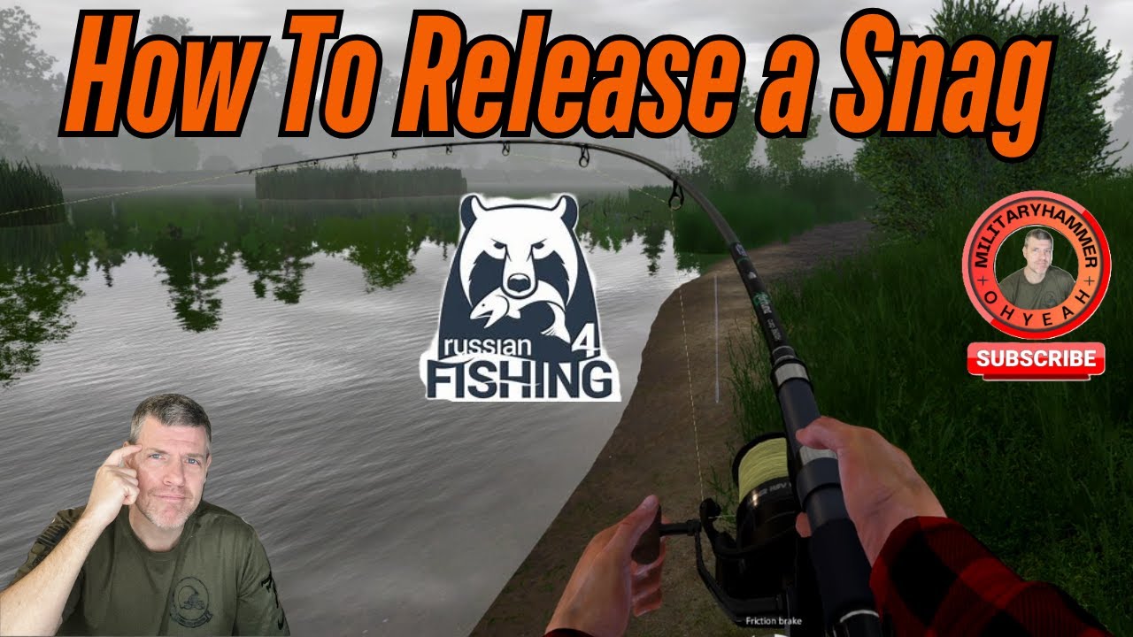 How to Release a Snag on Russian Fishing 4. Super Easy and will not ...