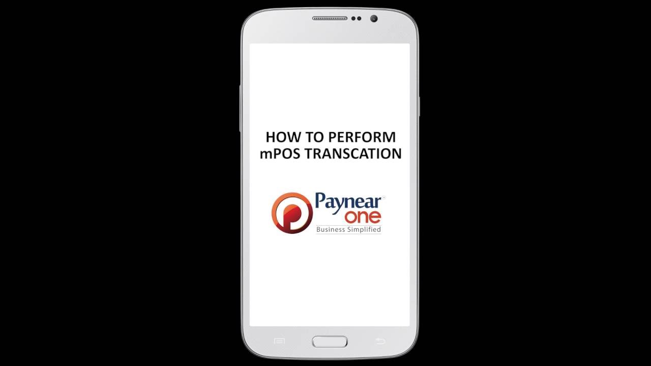 How to Perform a mPOS Transaction - YouTube