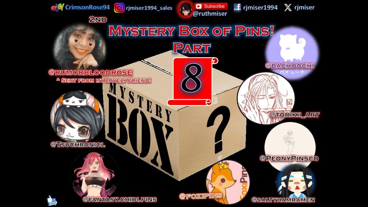 Mystery Box of Pins B2 - Part 8 - YouTube