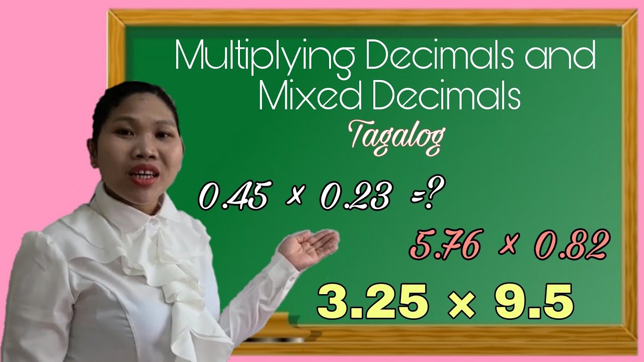 MULTIPLYING DECIMALS AND MIXED DECIMALS - YouTube