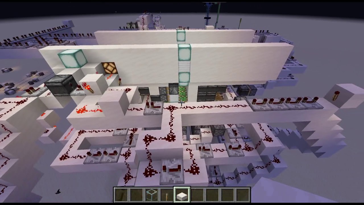 Minecraft Piston Door Showcase (3x5 Hipster Door!) - YouTube