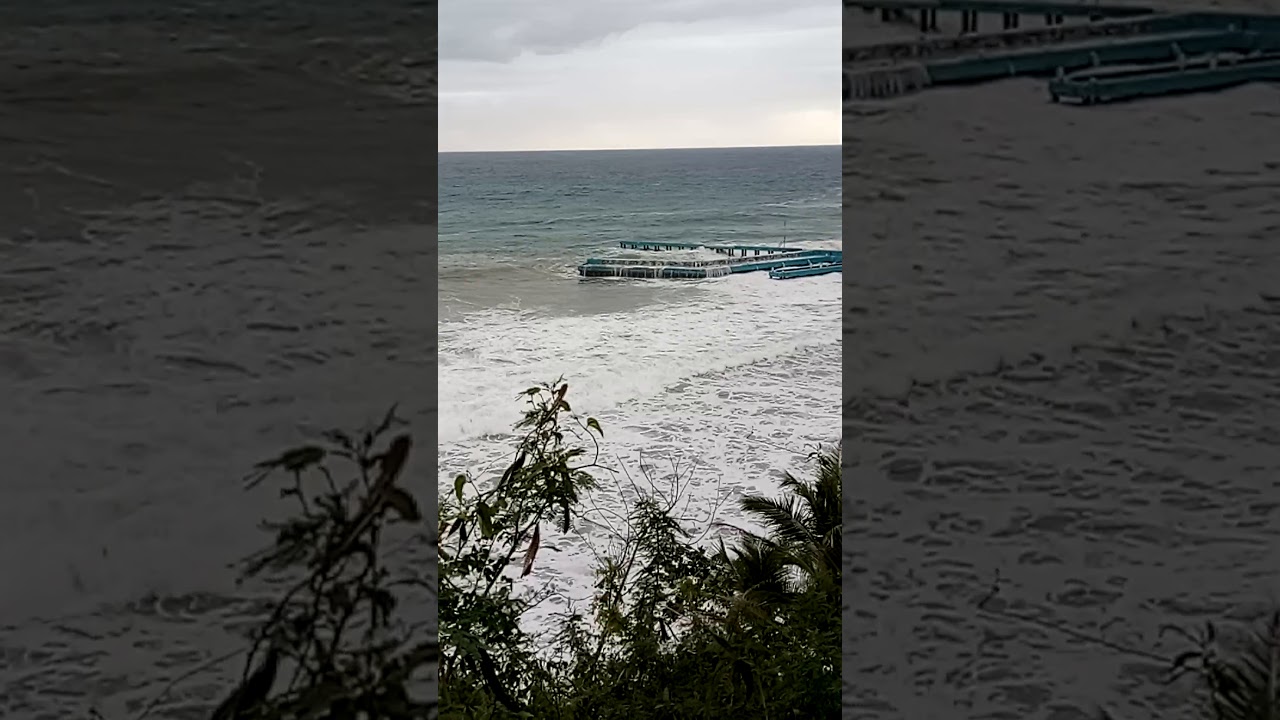 Fuete Oleaje Azota Costas De Puerto Rico Crash Boat - YouTube