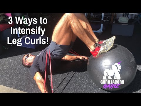 Are stability ball hamstring curls good?