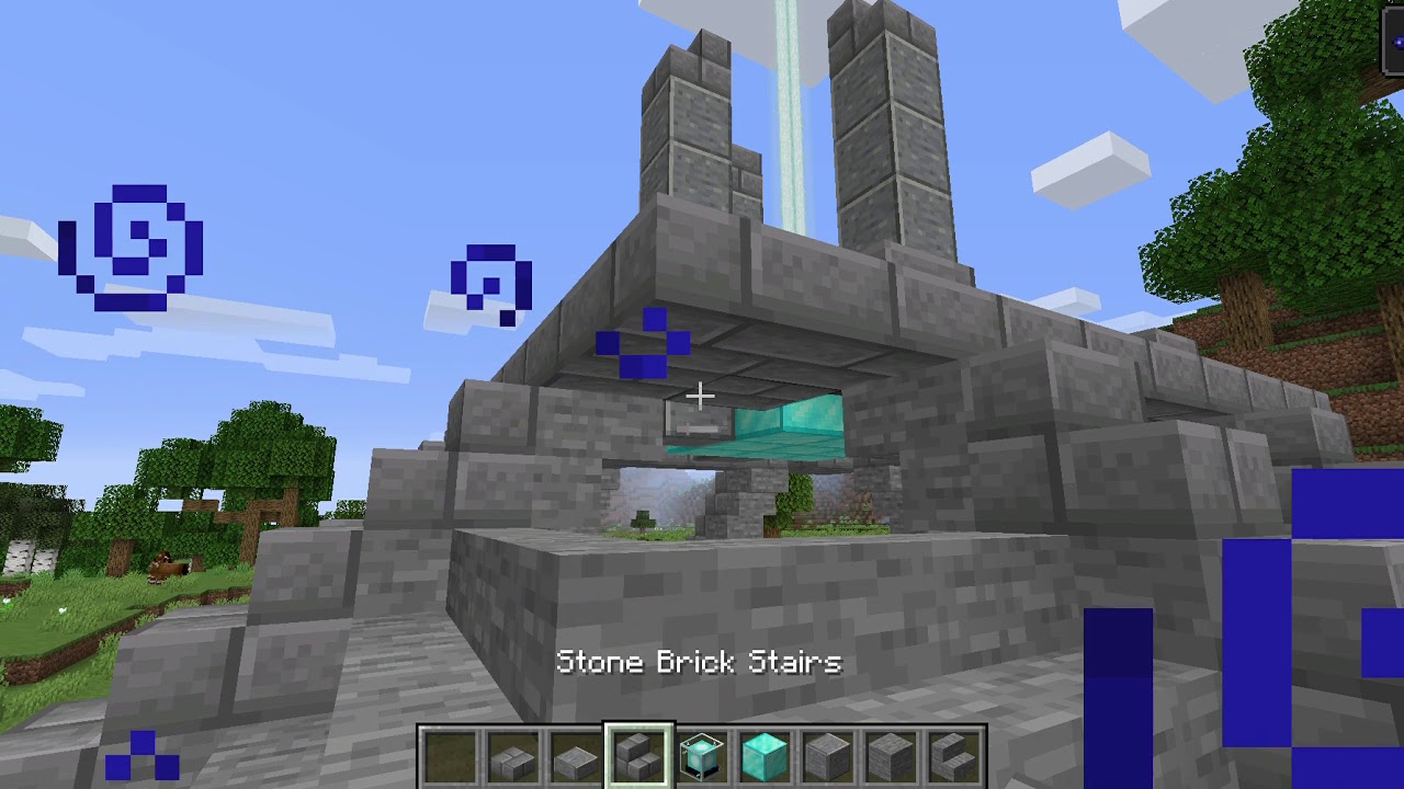 top of my summoning platform in minecraft survival! - YouTube