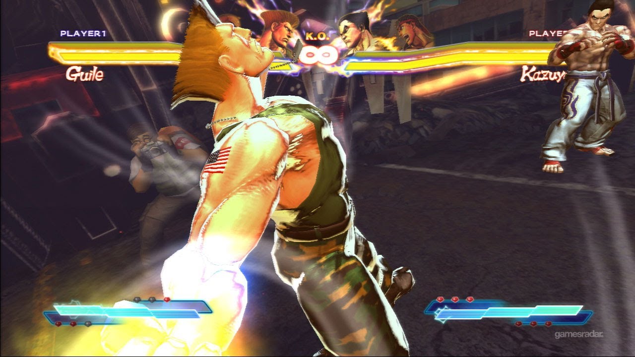 Guile Character Demo Street Fighter x Tekken - YouTube