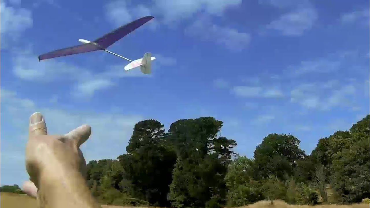 Trimming: Vladimir's Model Elf RC DLG - But It's Very Windy - Again ...