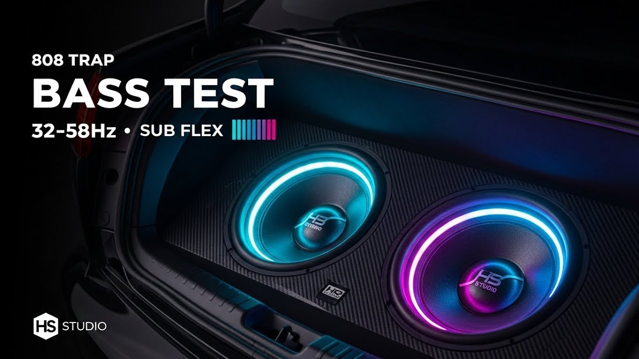 808 Bass Trap Wave 🔊 Sub Test | 32–58Hz Flex Zone | Perfect Loop - YouTube