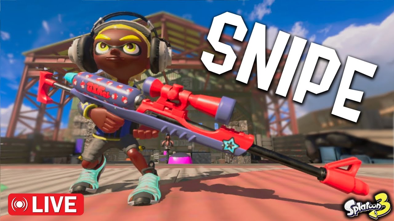 SPLATOON 3 SUNDAY SNIPING SESSION (Z+F Splatterscope) - YouTube