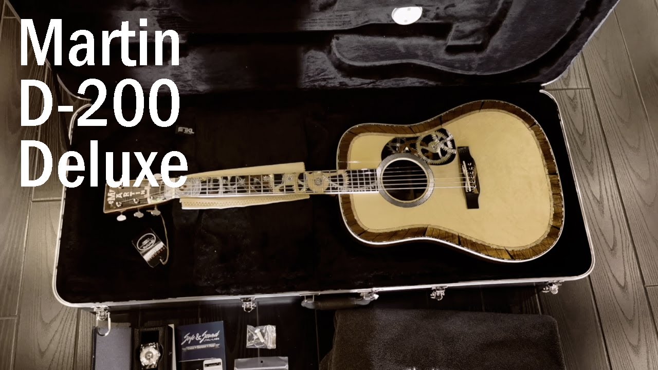 Martin D-200 Deluxe | Acoustic Guitar - YouTube