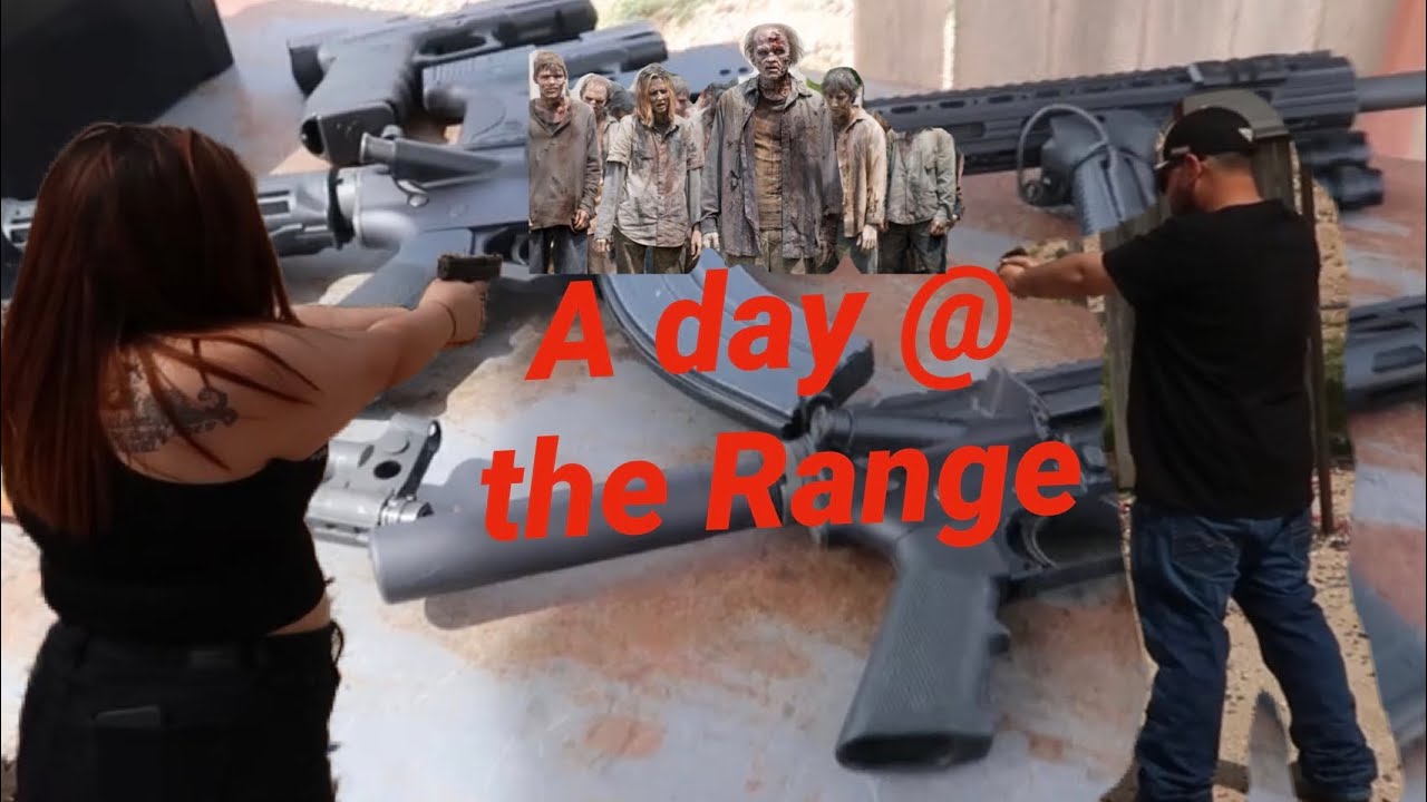 Shooting Range/ getting ready for the zombies - YouTube