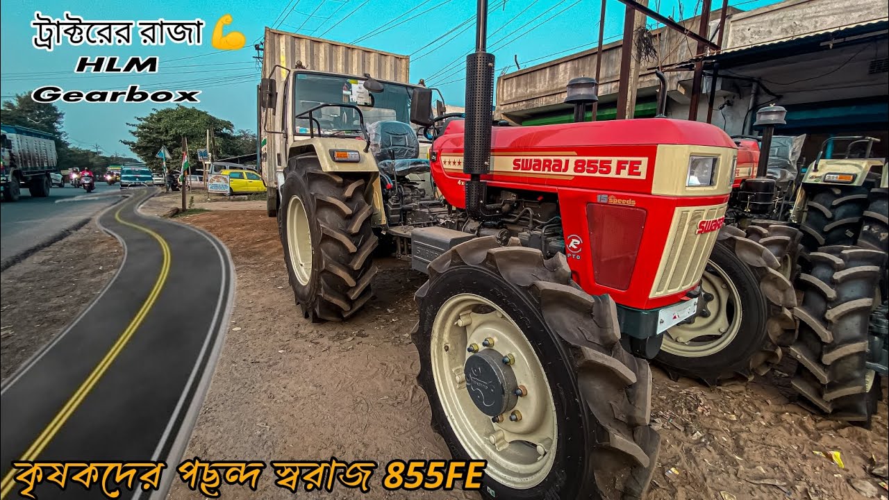 855 Fe 4wd Swaraj HLM Tractor Review New Look | swaraj 855 new model ...