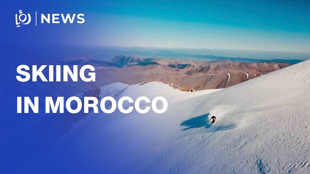 Lack of snow hinders tourism at Morocco ski resort - YouTube