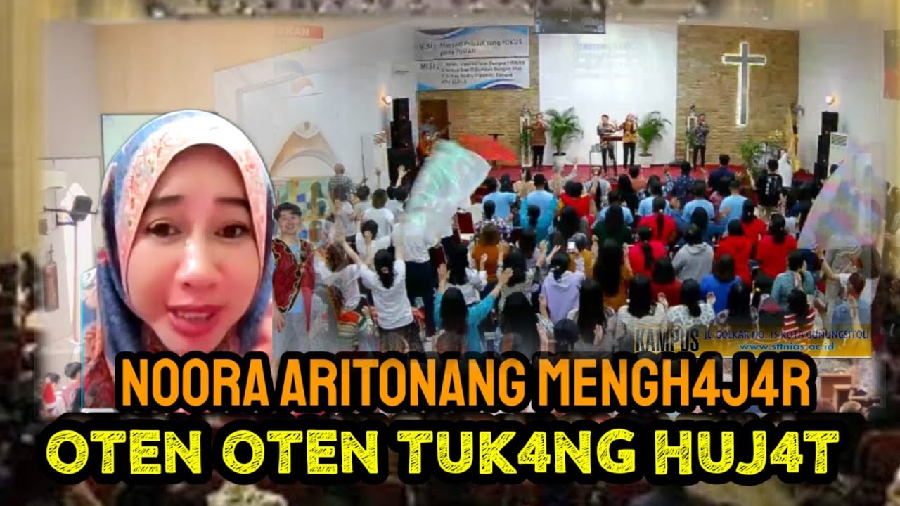 .MUALAF NOORA MENGH4J4R OTEN TUK4NG HUJ4T - YouTube
