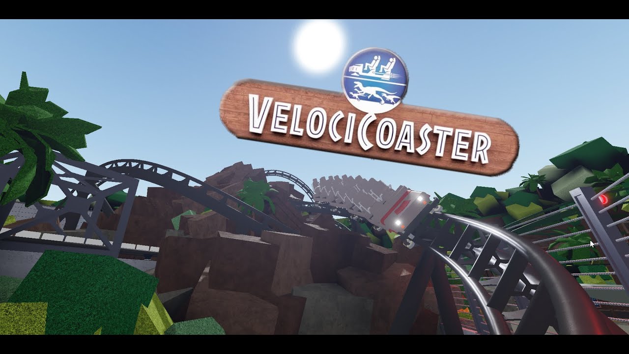 Velocicoaster in Roblox - JurassiCoaster Universal Studios Roblox POV ...
