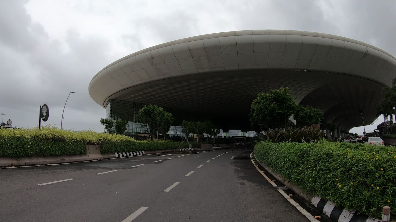 4K Drive on Mumbai's Airport Expressway | BOM International - Terminal ...