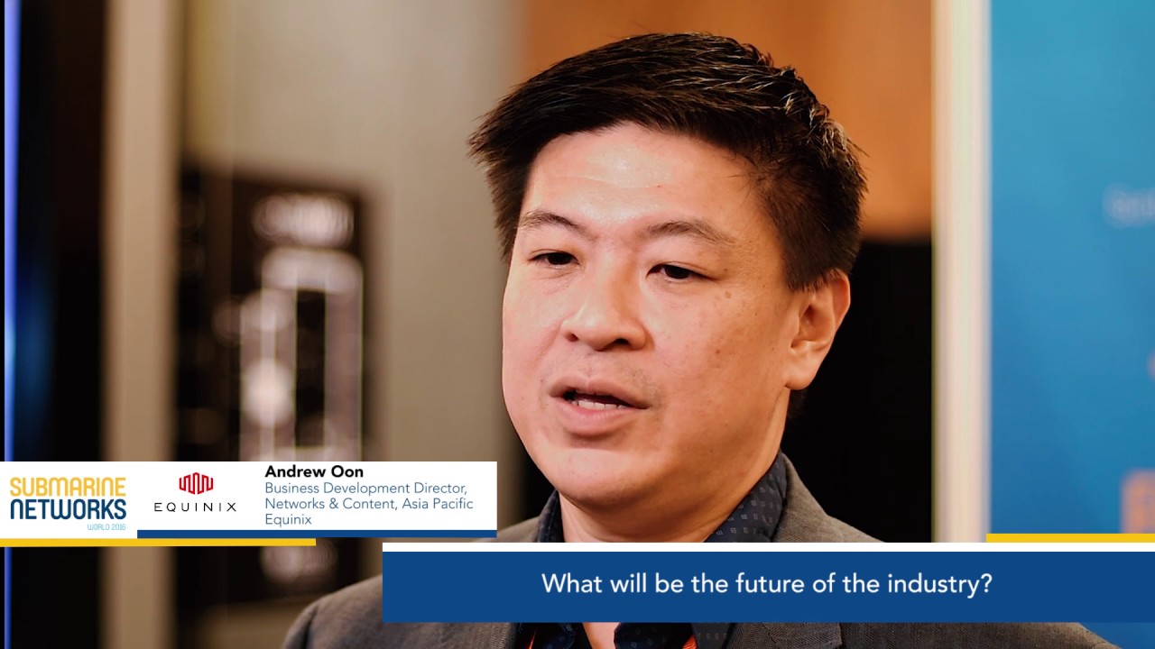 Andrew Oon, BD Director, Networks & Content, APAC, Equinix at Submarine ...