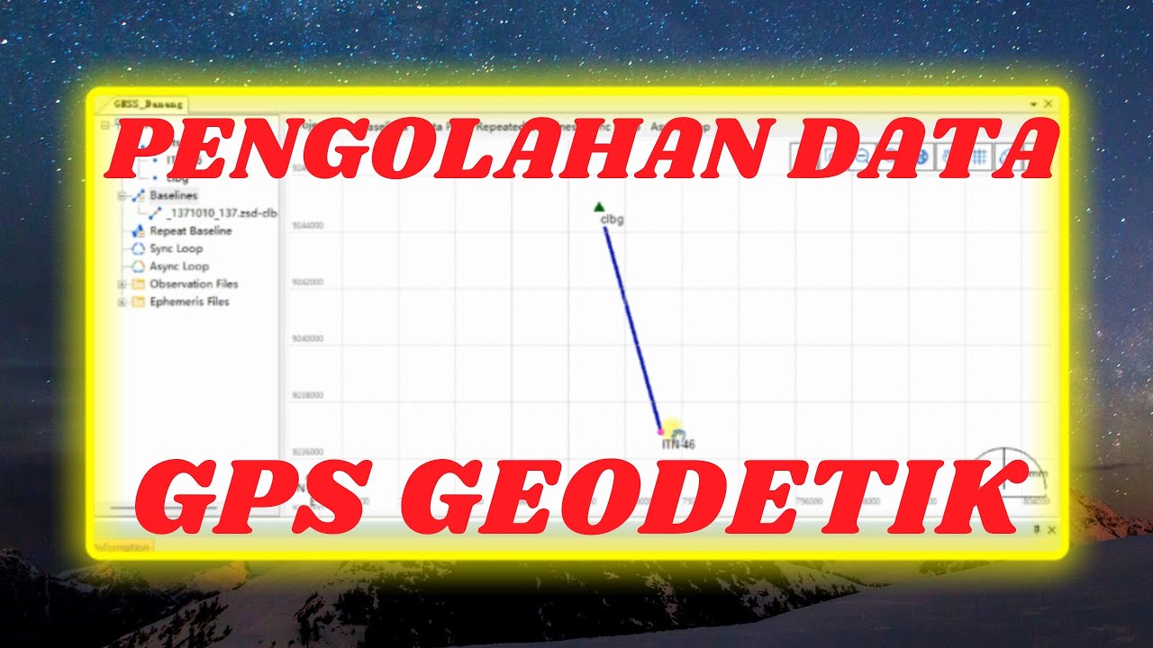 Pengolahan Data GPS/GNSS dengan Hi-Target Geomatics Office (HGO) - YouTube