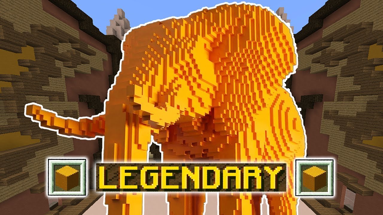 LEGENDARY ELEPHANT (Minecraft Build Battle) - YouTube