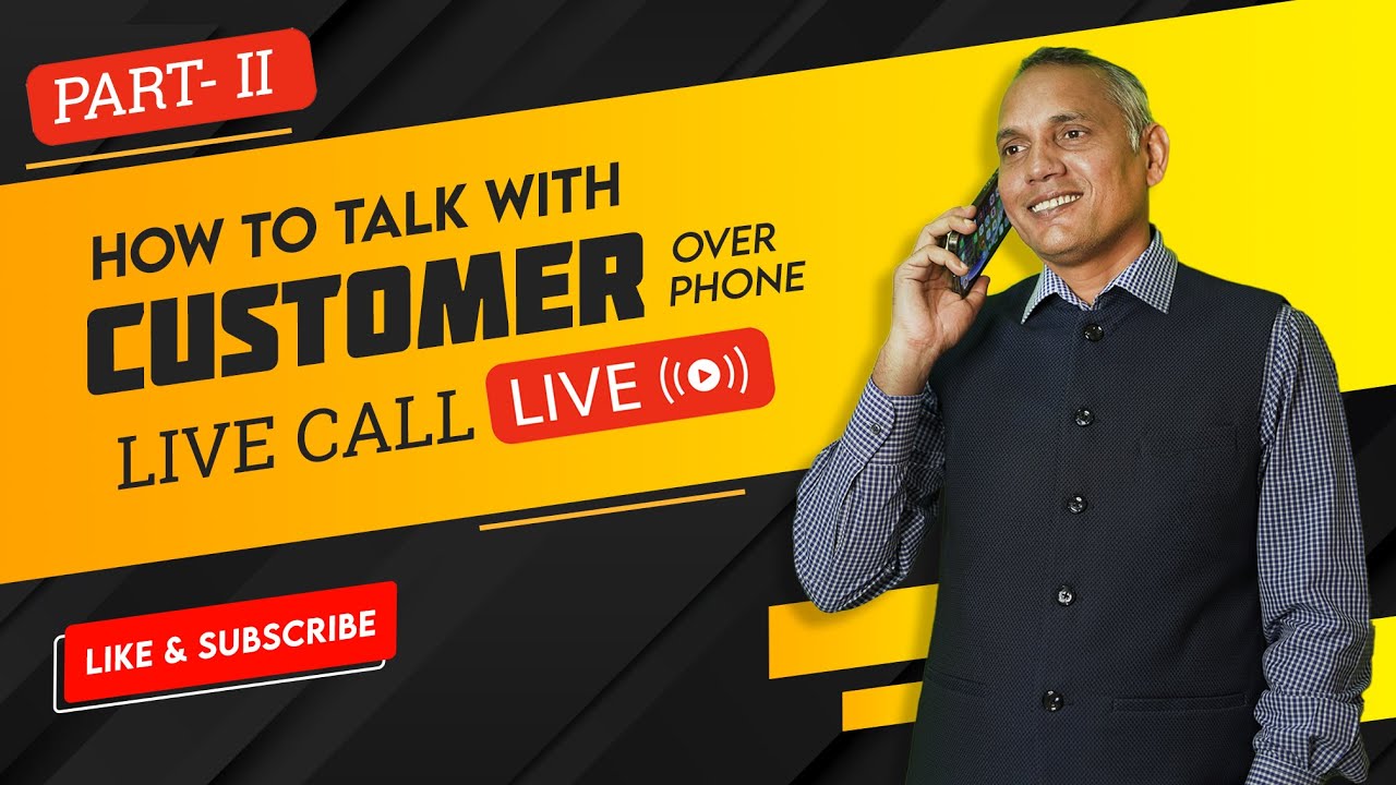 LIVE CALLING TO CLIENT (PART-II) | HOW TO TALK WITH CLIENT | SANAT ...
