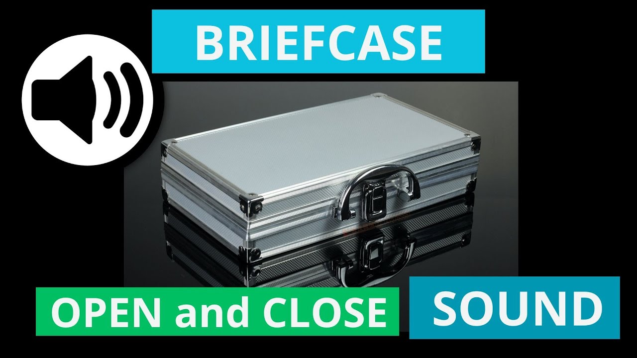 Briefcase Sound - Open and Close (royalty free) - YouTube