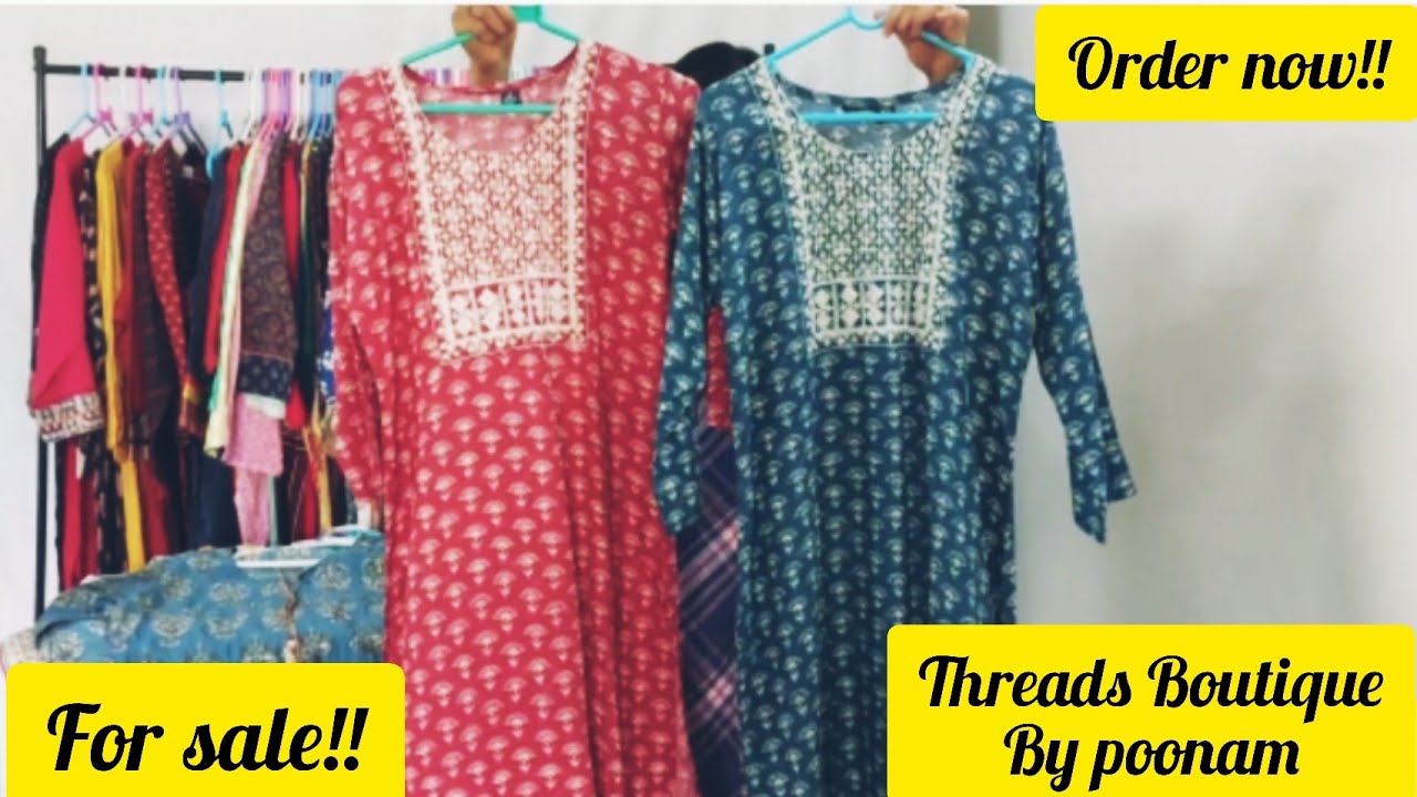 Beautiful collection by threads Boutique || Buy now for sale!! - YouTube