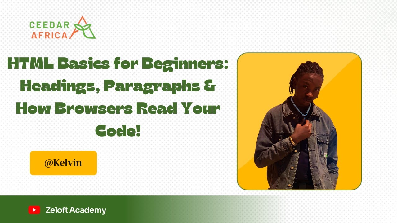 HTML Basics for Beginners Headings, Paragraphs & How Browsers Read Your ...