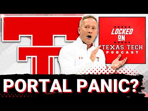 Texas Tech feeling the PORTAL HEAT with exits adding up | Portal PANIC or just portal business?