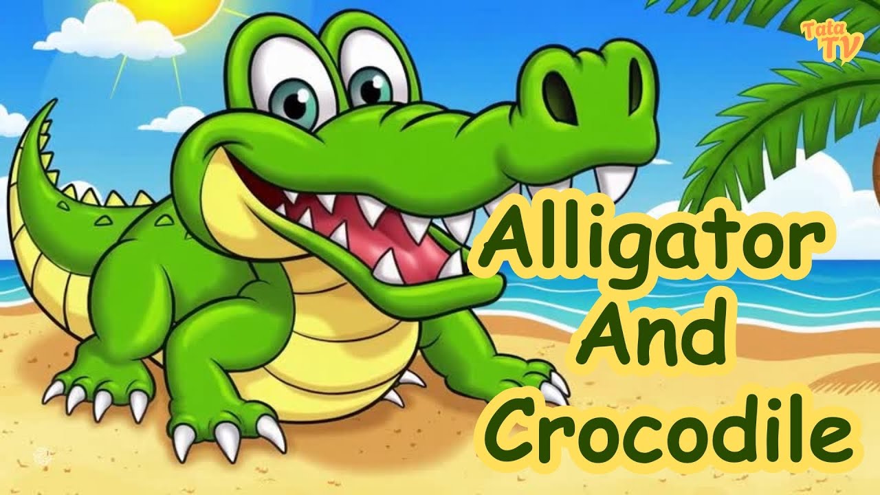 🎵 Alligator And Crocodile | Animals Songs For Toddlers & Kids ...