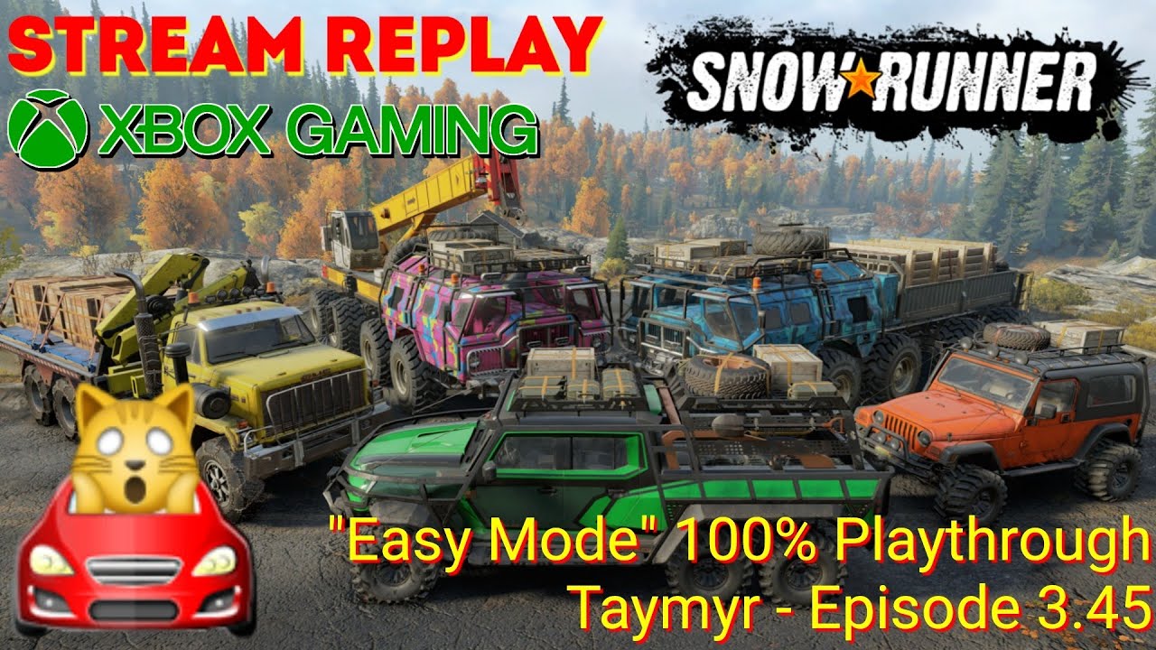 Snow⋆Runner | "Easy Mode" 100% Playthrough - Taymyr - Episode 3.45 ...