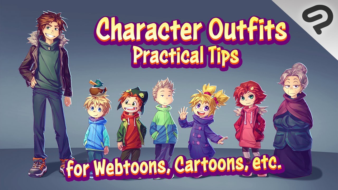 Practical Tips on Character Outfits for Webtoons, Cartoons, Comics, etc ...