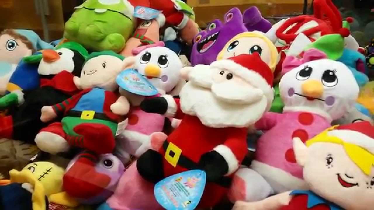 Claw Machine Crane Games #208 - Christmas Claw Wins #3 - Om Nom and ...