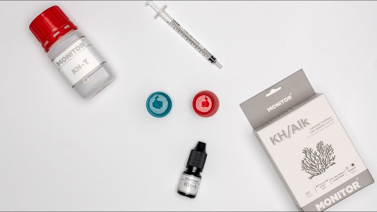 MONITOR ALKALINITY TEST KIT For CORAL & REEF - YouTube