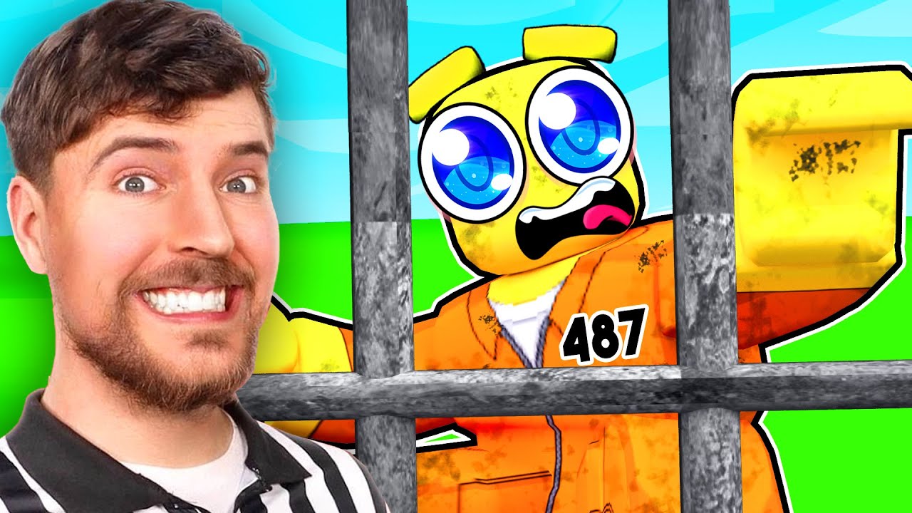 Mr Beast Challenged Me To ESCAPE PRISON FOR $500,000 - YouTube