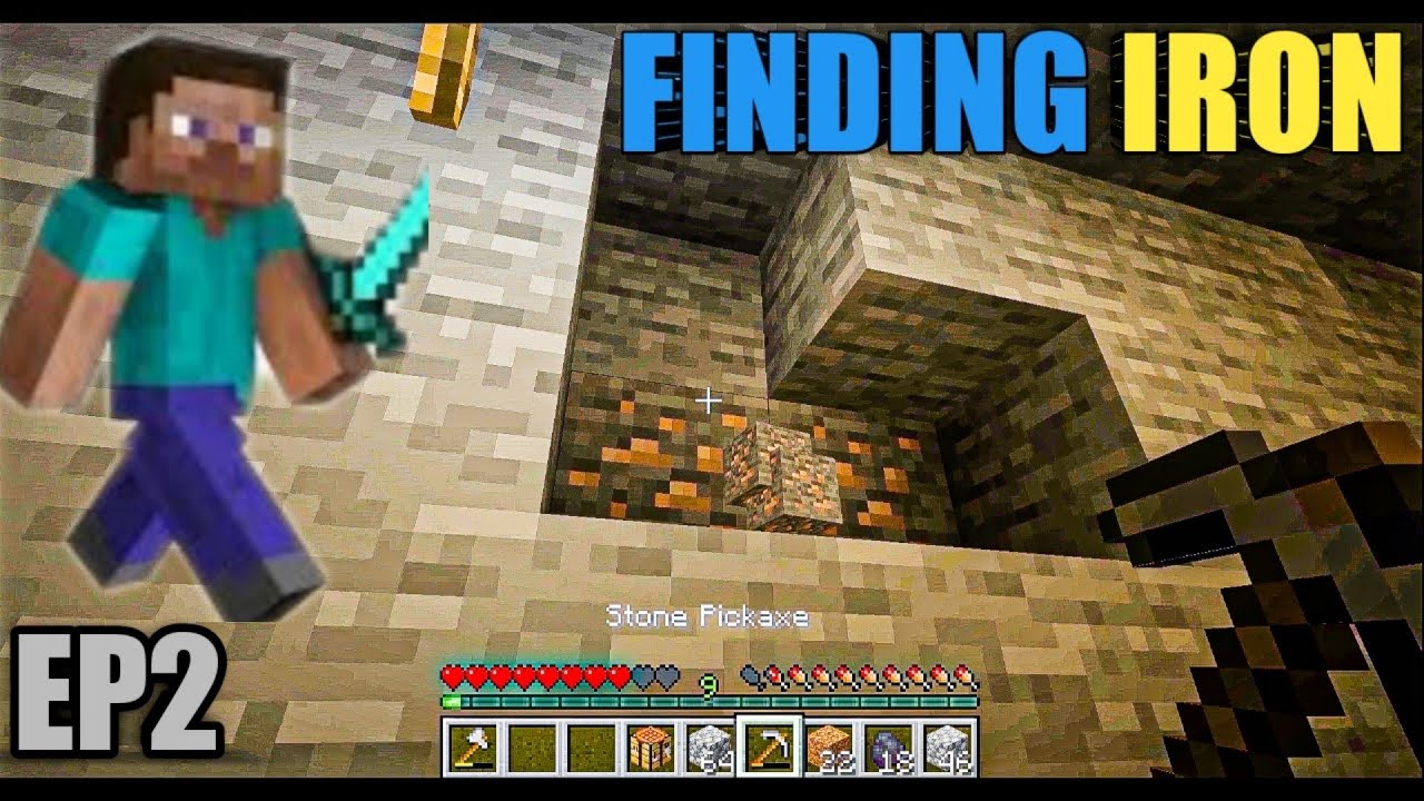 A NEW JOURNEY |FINDING IRON | MINECRAFT SURVIVAL #Ep2 - YouTube