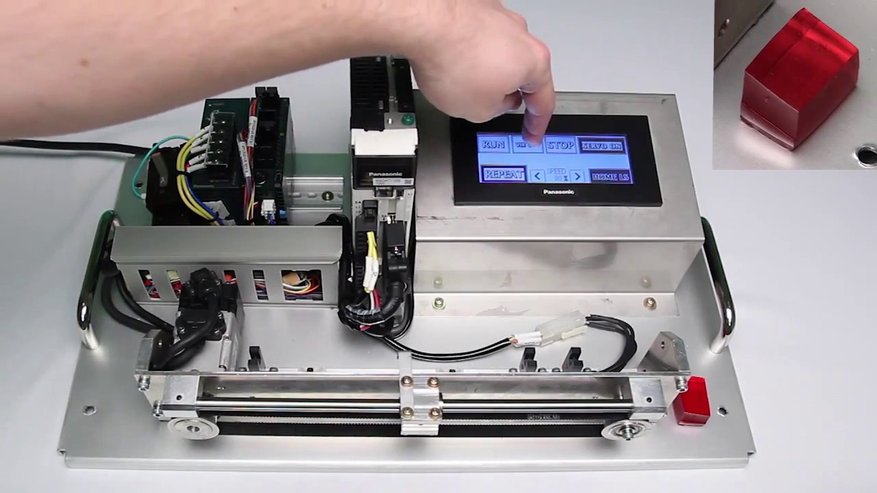 PANASONIC Servo Drive Minas A5 - YouTube