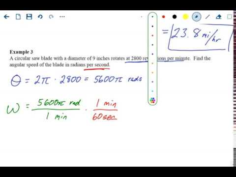FST - Trig 3 - Circular Motion part 2 - YouTube