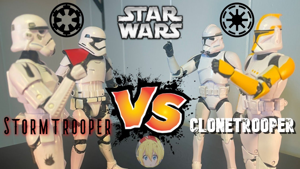 Stormtrooper vs Clone Trooper WHO WINS? - YouTube