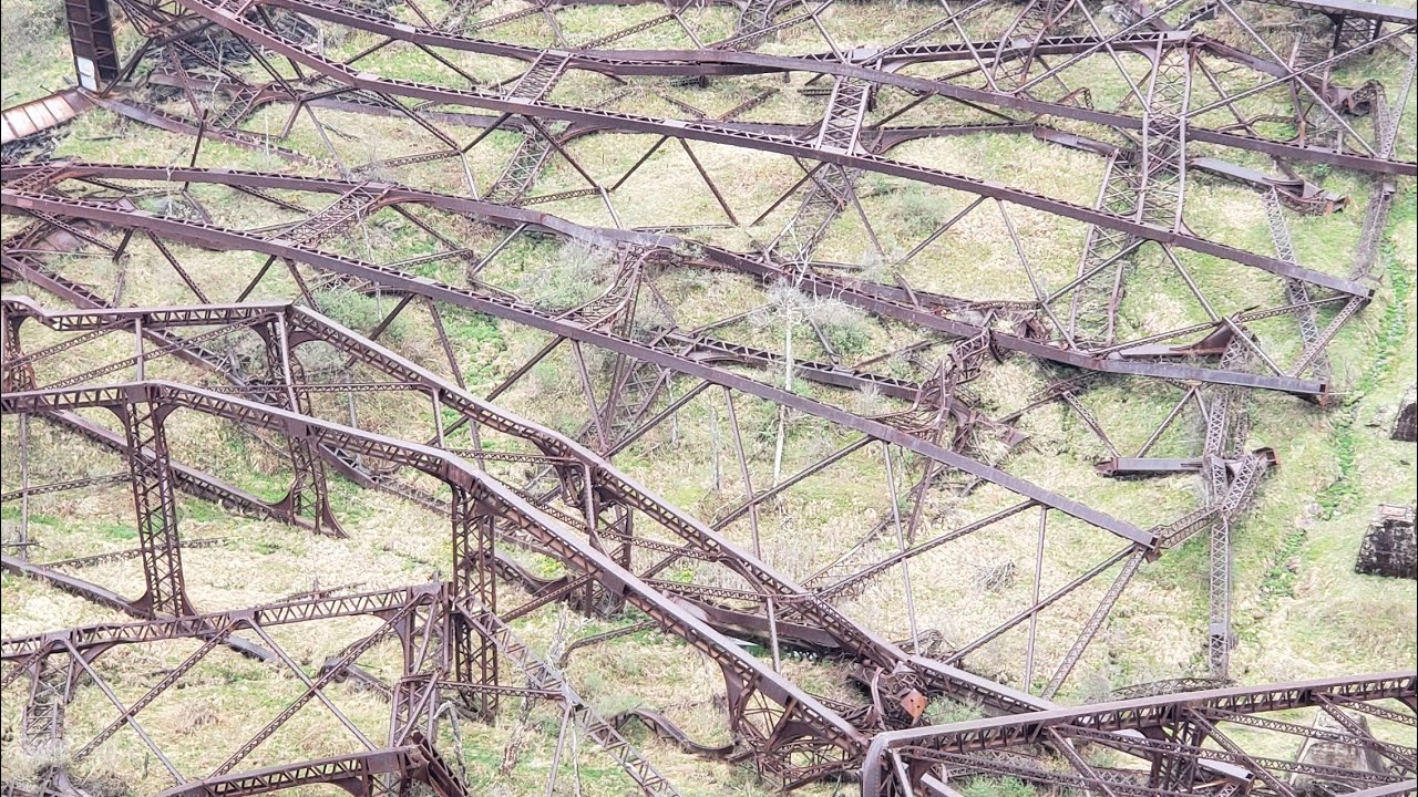 Kinzua Train Bridge Collapse - YouTube