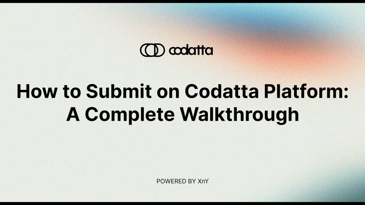 How to Submit on Codatta Plarform: A Complete Walkthrough - YouTube
