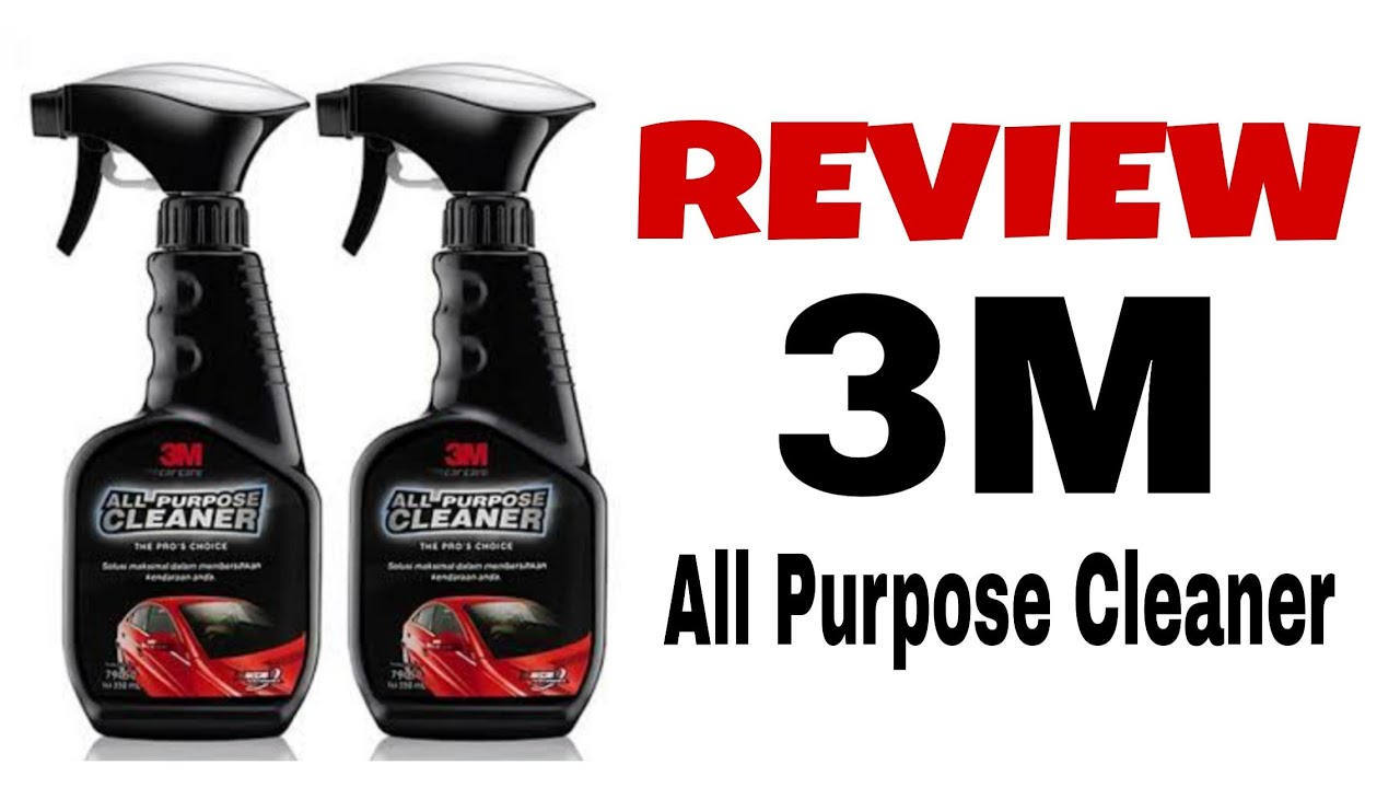 Review All Purpose Cleaner 3M - YouTube